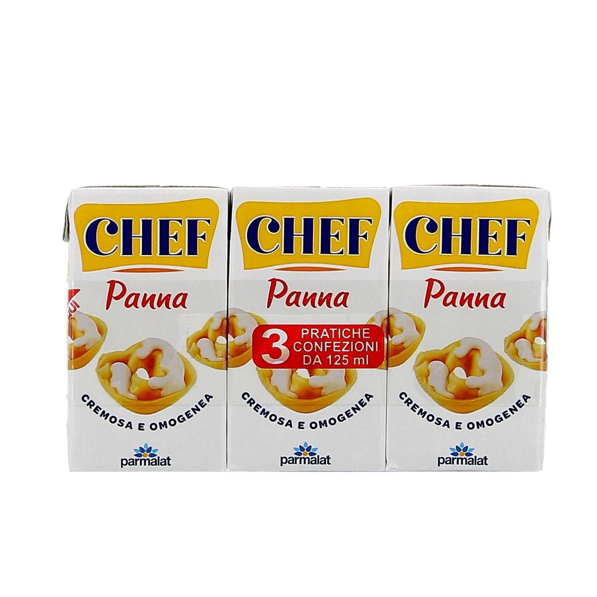 CHEF PANNA PARMALAT 3x125 ml in dettaglio | Gros Spesa Online