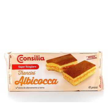 TRANCINI ALL' ALBICOCCA x10 CONSILIA 280 g in dettaglio | Gros Spesa Online