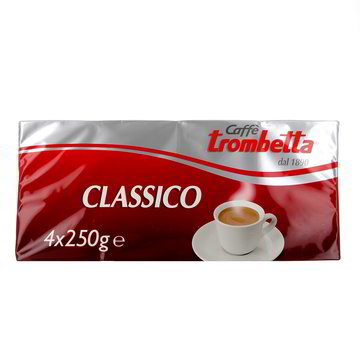 CLASSICO CAFFÈ TROMBETTA 4x250 g in dettaglio | Gros Spesa Online