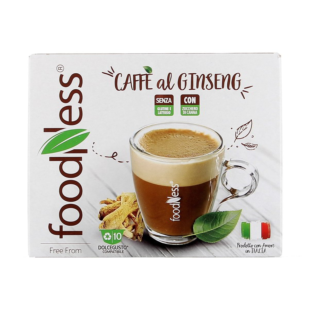 CAFFÈ AL GINSENG FOODNESS 10 pezzi (Minimo € 3,59 - 16,7 %) in ...