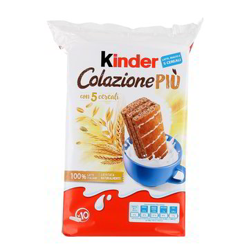 COLAZIONE PIÙ x10 KINDER 290 g in dettaglio | Gros Spesa Online