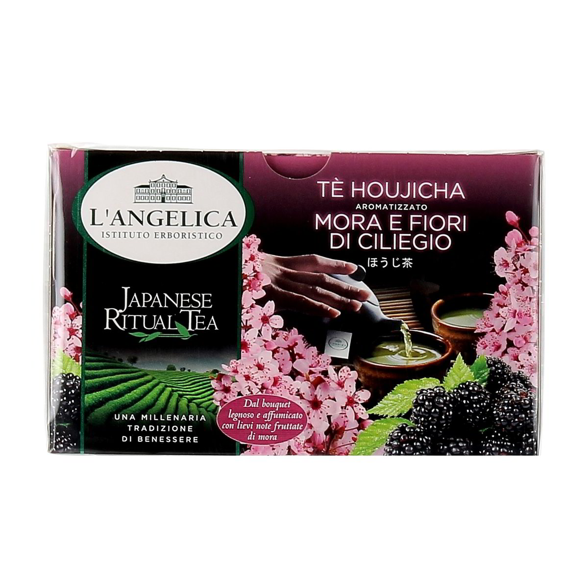 RITUAL TEA JAPANESE TÈ HOUJICHA MORA E FIORI DI CILIEGIO 15 FILTRI in ...