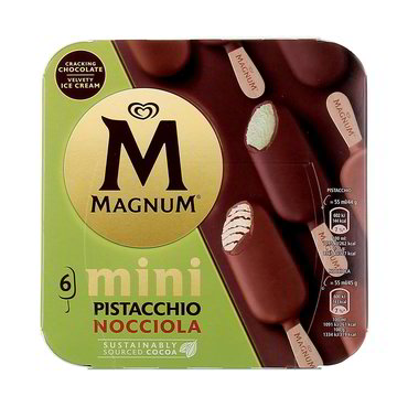MAGNUM MINI PISTACCHIO NOCCIOLA x6 in dettaglio | Gros Spesa Online