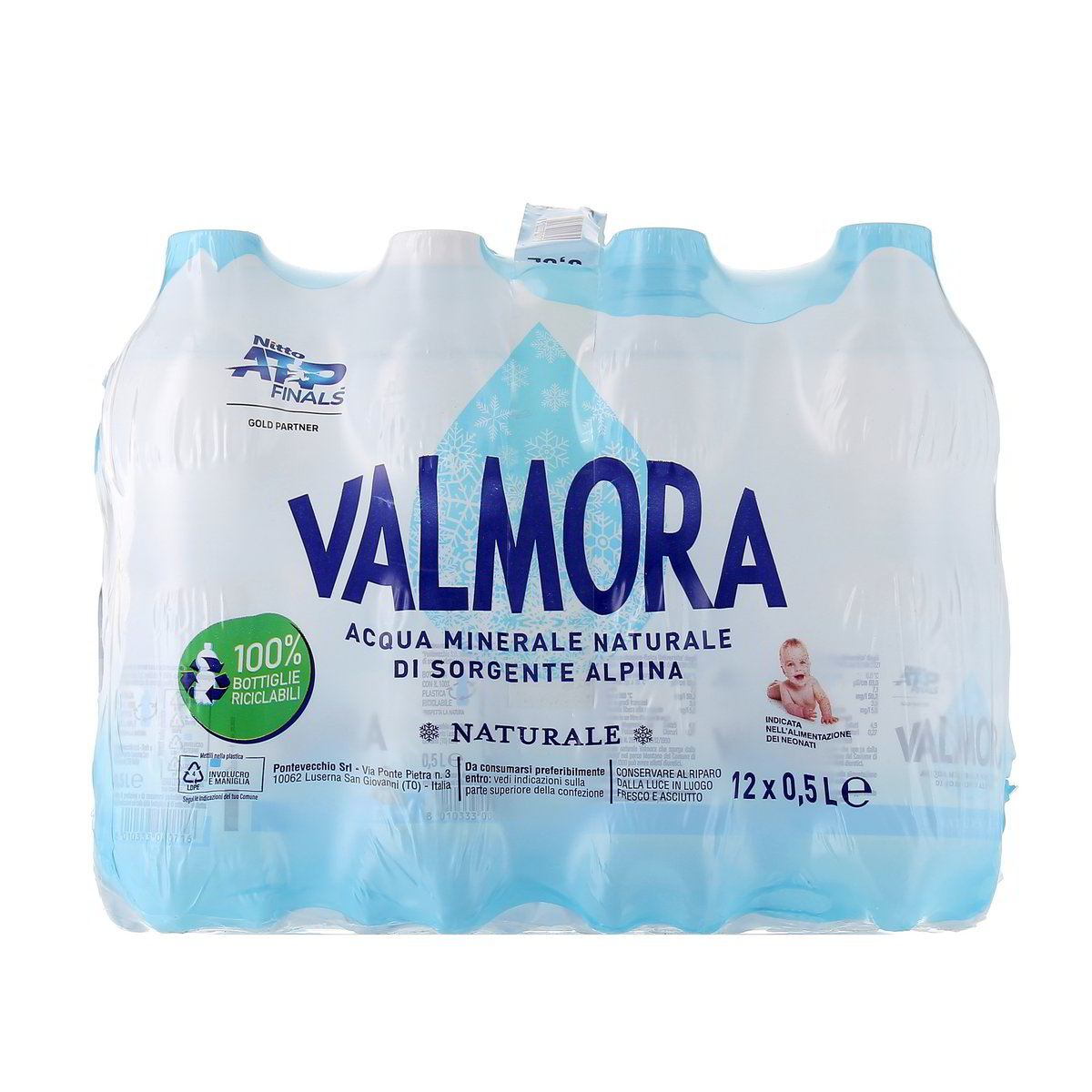 ACQUA MINERALE NATURALE VALMORA 12 bottiglie PICCOLE DA 500 ml in ...
