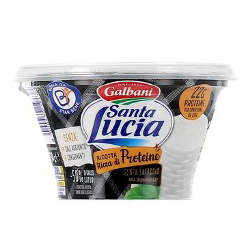 SANTA LUCIA RICOTTA RICCA DI PROTEINE SENZA LATTOSIO GALBANI 250 g in ...