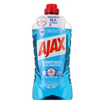 DETERGENTE PAVIMENTI DISINFETTANTE SENZA CANDEGGINA AJAX 950 ml (Minimo ...