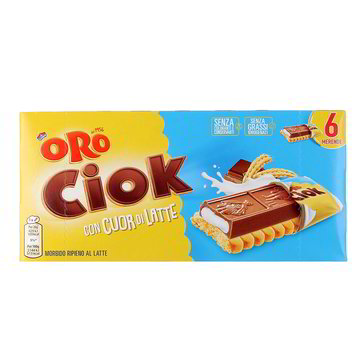 ORO CIOK CON CUORE DI LATTE x6 SAIWA 120 g in dettaglio | Gros Spesa Online